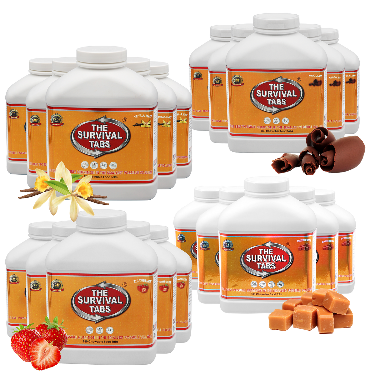 300 days Emergency Survival Food Disaster Preparedness Supply Gluten F ...